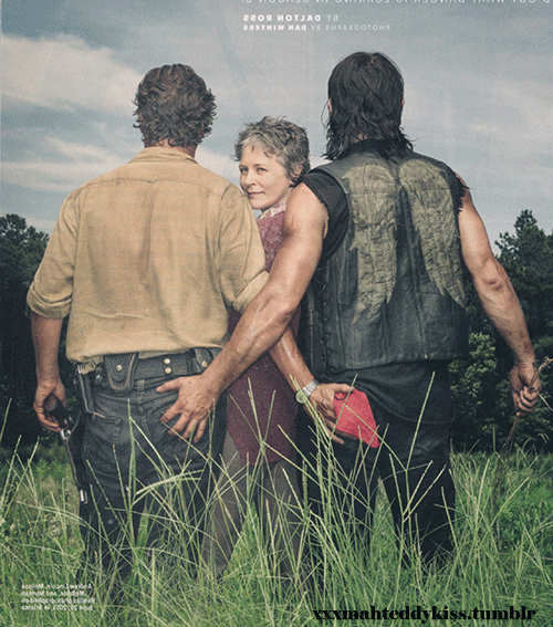 Rick Grimes Yelling Carl Gif