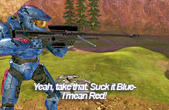 Red vs blue GIF on GIFER - by Shazshura