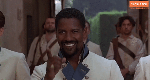 Denzel washington pointing tcm GIF - Find on GIFER