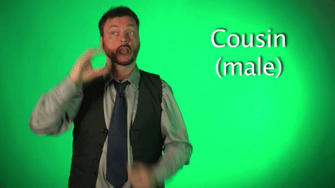 GIF sign language sign with robert deaf - animated GIF on GIFER