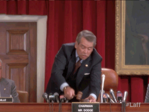Gavel laff out of order GIF - Find on GIFER