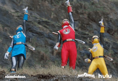 Power rangers nickelodeon hulu GIF - Find on GIFER