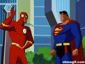 Superman too slow flash GIF - Find on GIFER