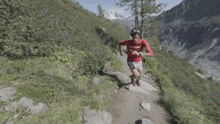 Running mountain running runnermotivation GIF - Find on GIFER