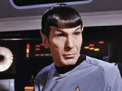 I dont care spock star trek GIF - Find on GIFER