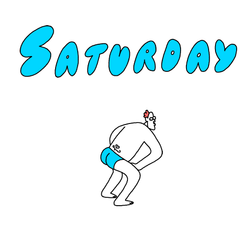 GIF saturday days saturdays - animated GIF on GIFER