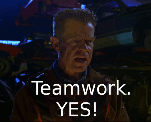 GIF teamwork - animated GIF on GIFER