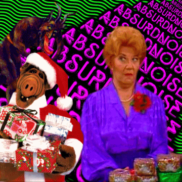 GIF krampus absurdnoise alf - animated GIF on GIFER