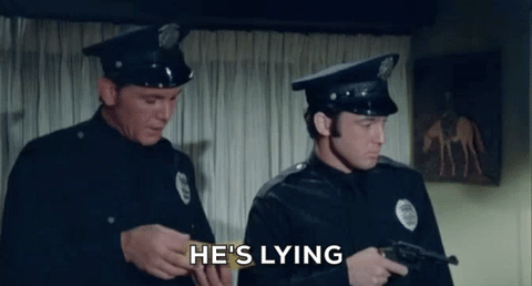 GIF police warner archive cop - animated GIF on GIFER