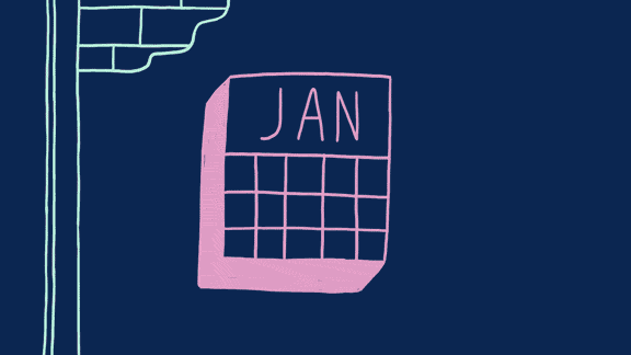 Calendar months flies GIF - Find on GIFER