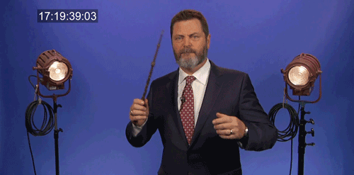 Harry potter conan obrien nick offerman GIF - Find on GIFER