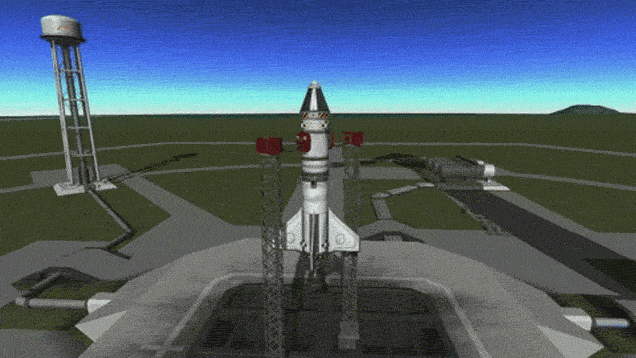 Гифка ksp космос гиф картинка, скачать анимированный gif на GIFER