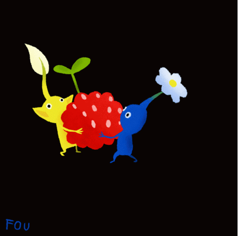 Гифка pikmin pikmins гиф картинка, скачать анимированный gif на GIFER