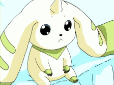 Terriermon lazy digimon GIF - Find on GIFER