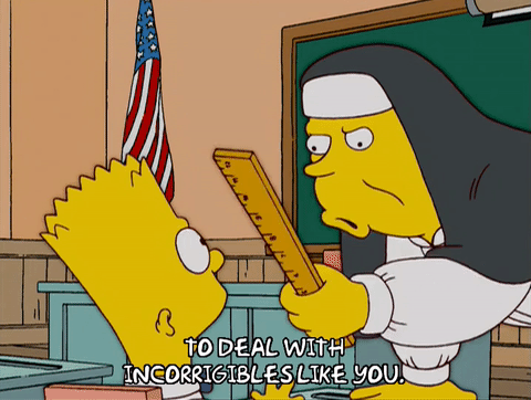 Discipline nun 16x21 GIF - Find on GIFER