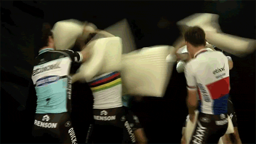 Fight men pillow GIF - Find on GIFER