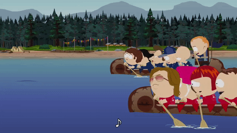 Kayaking competition canoeing GIF - Find on GIFER