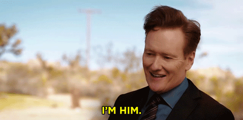 Bragging conan obrien GIF - Find on GIFER