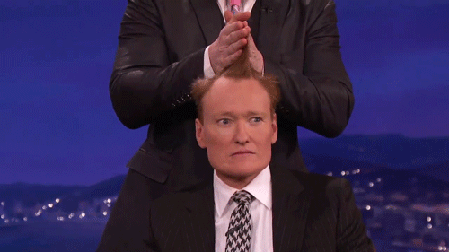 GIF conan obrien mohawk - animated GIF on GIFER