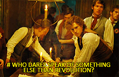 GIF les miserables movie revolution - animated GIF on GIFER