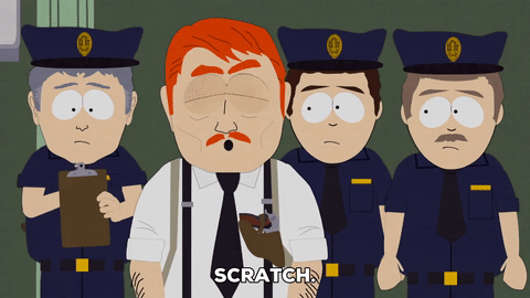 GIF police cops inspect - animated GIF on GIFER