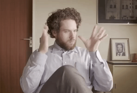 Hands jazz hands indecisive GIF - Find on GIFER