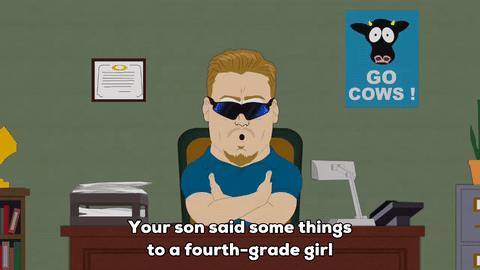 Pc principal school principal GIF - Find on GIFER