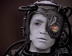 GIF borg star trek tng - animated GIF on GIFER
