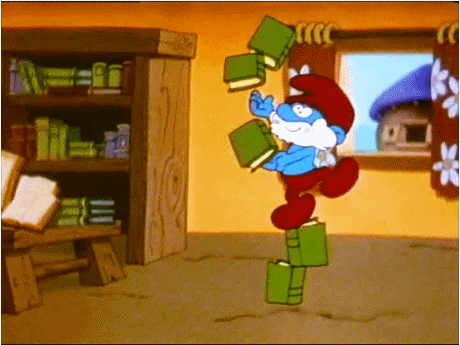 Papa smurf gif store