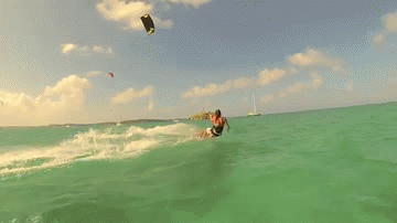 GIF surfing animation kite - animated GIF on GIFER