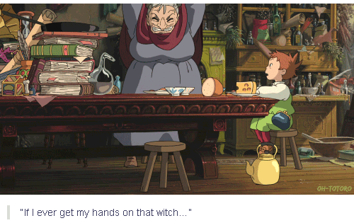 GIF castle moving howls - animated GIF on GIFER