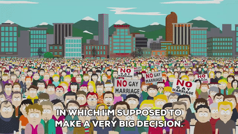 Crowd signs protesting GIF - Find on GIFER