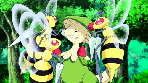 Breloom beedrill pokemon GIF - Find on GIFER