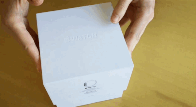 Unboxing apple watch GIF - Find on GIFER
