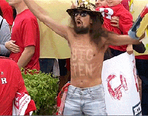 GIF penn state football big fans - animated GIF on GIFER