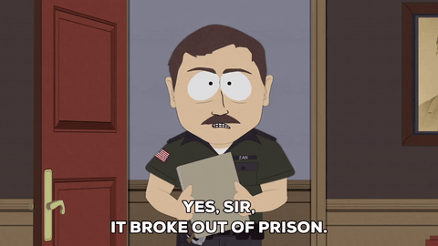 Talking security GIF - Find on GIFER