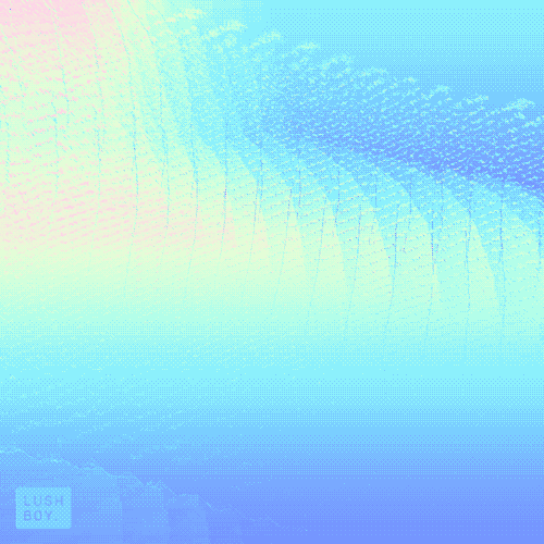 GIF vaporwave neon abstract - animated GIF on GIFER