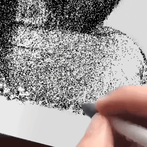 Stippling stipple GIF - Find on GIFER