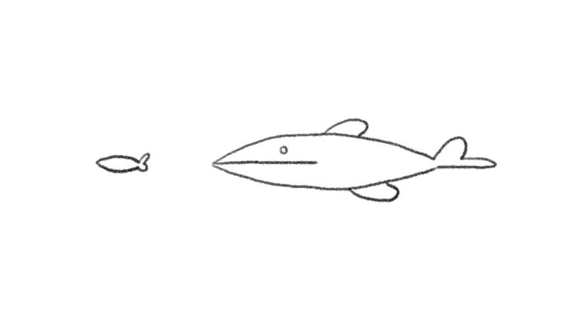 GIF fish animation sketch - animated GIF on GIFER
