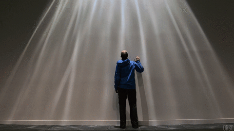 GIF art loop installation - animated GIF on GIFER
