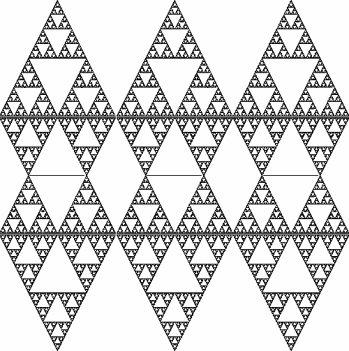 Sierpinski triangle fractal infinity GIF - Find on GIFER