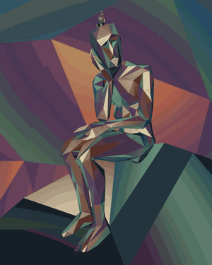 GIF psychedelic geometry 90s - animated GIF on GIFER - by Nilalanim