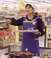 Market food sample GIF - Find on GIFER
