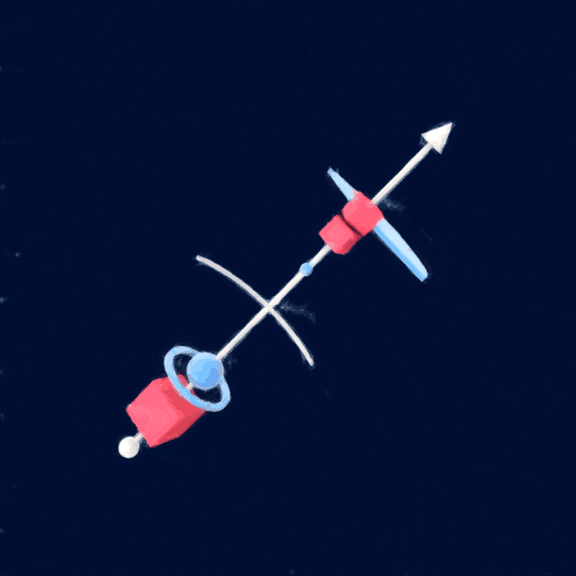 GIF design art blue - animated GIF on GIFER