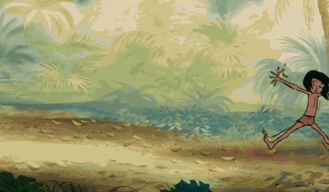 Mowgli the jungle book disney GIF - Find on GIFER