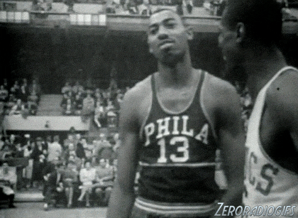 Wilt chamberlain sports vintage GIF - Find on GIFER