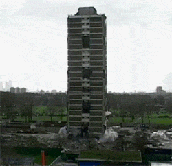 Jenga demolition GIF - Find on GIFER