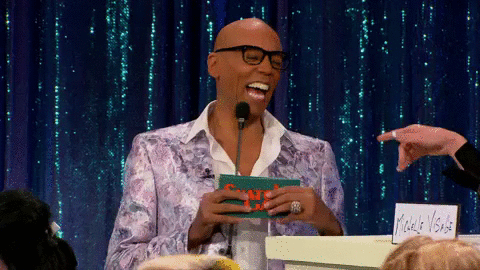 Rupauls drag race rupaul logo tv GIF - Find on GIFER