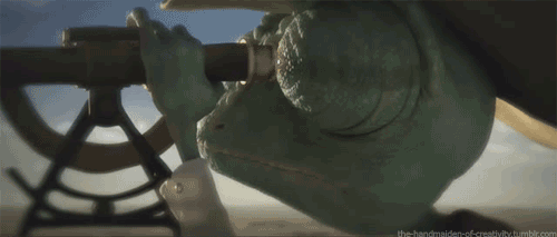 Rango reaction surised GIF - Find on GIFER