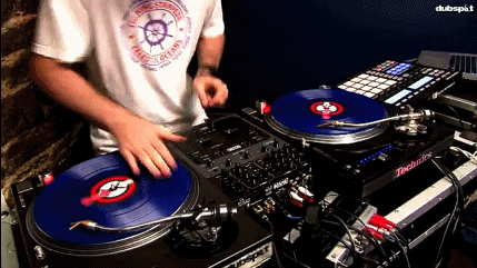 GIF dj djing music - animated GIF on GIFER